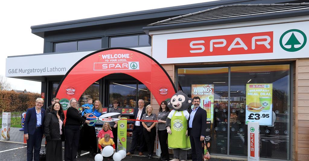 A new Spar forecourt store reopens at Lathom in West Lancashire ...