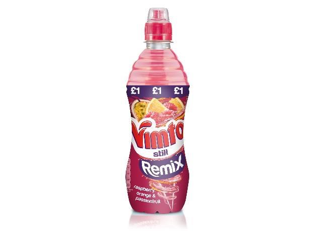 Vimto Remix gets raspberry, orange and passionfruit flavour | Product ...