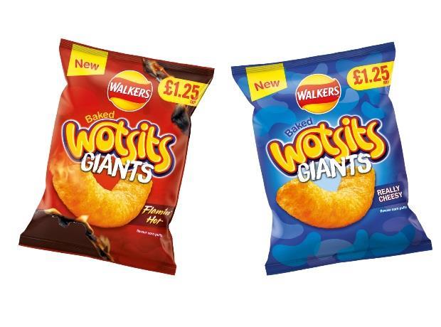 Wotsits Giants Really Cheesy and Wotsits Giants Flamin’ Hot added to ...
