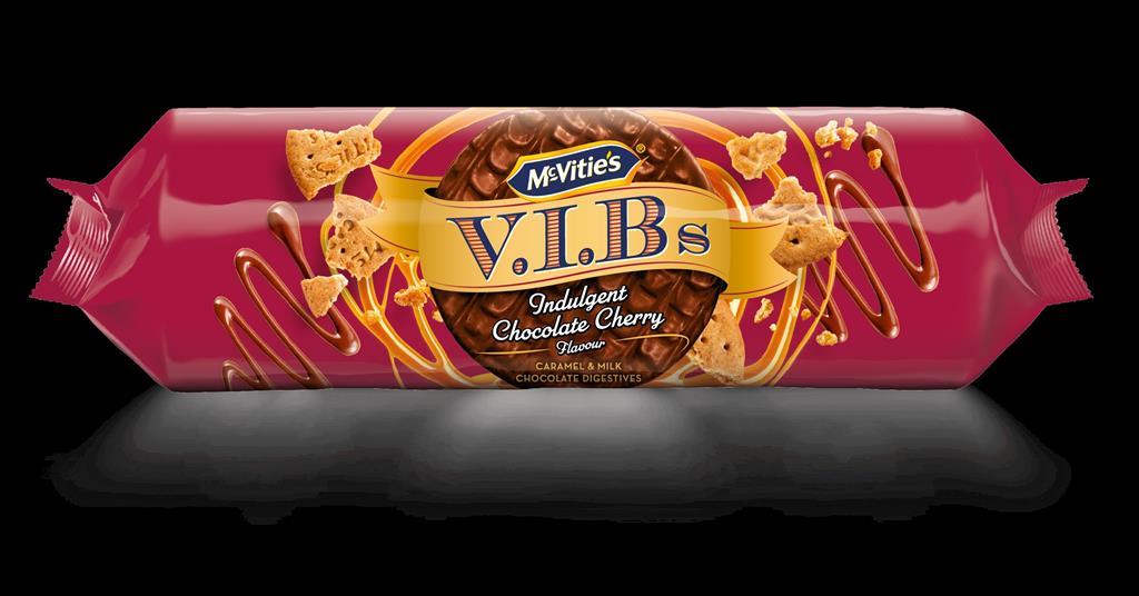Pladis grows McVitie's V.I.Bs range with Indulgent Chocolate Cherry ...