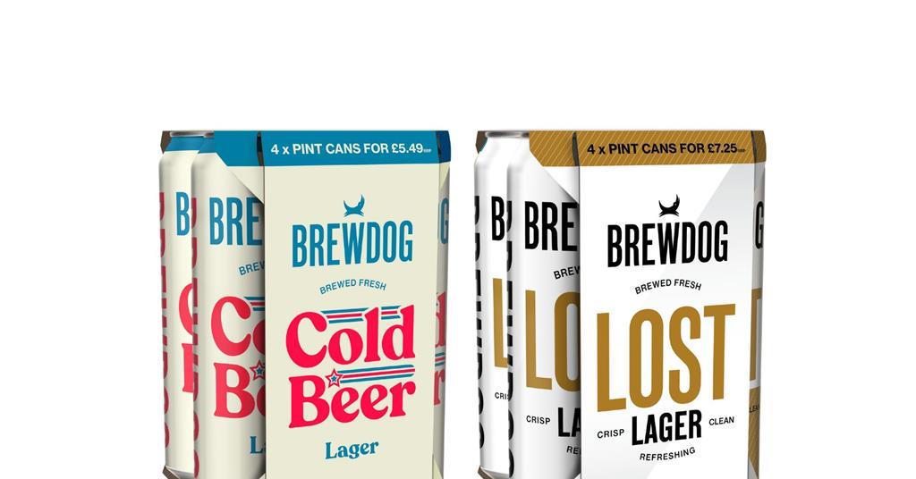 BrewDog launches pint-sized cans for Lost Lager and Cold Beer ...