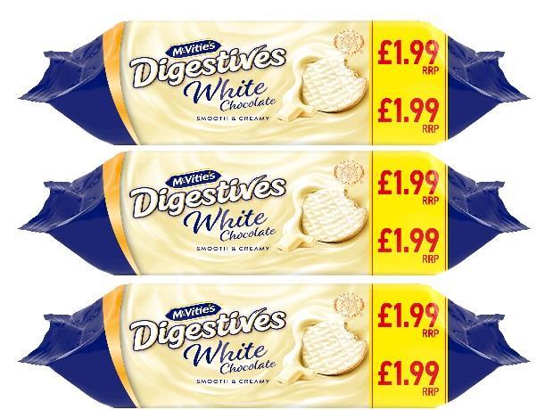 McVitie’s White Chocolate digestive launched by Pladis | Product News ...