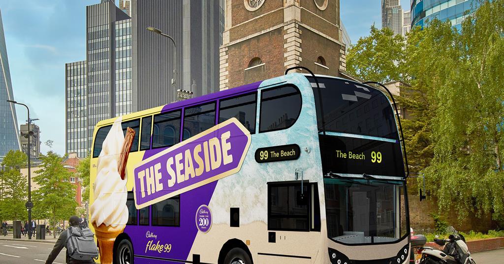Cadbury Flake 99 launches free ‘99’ bus service to take families to the ...