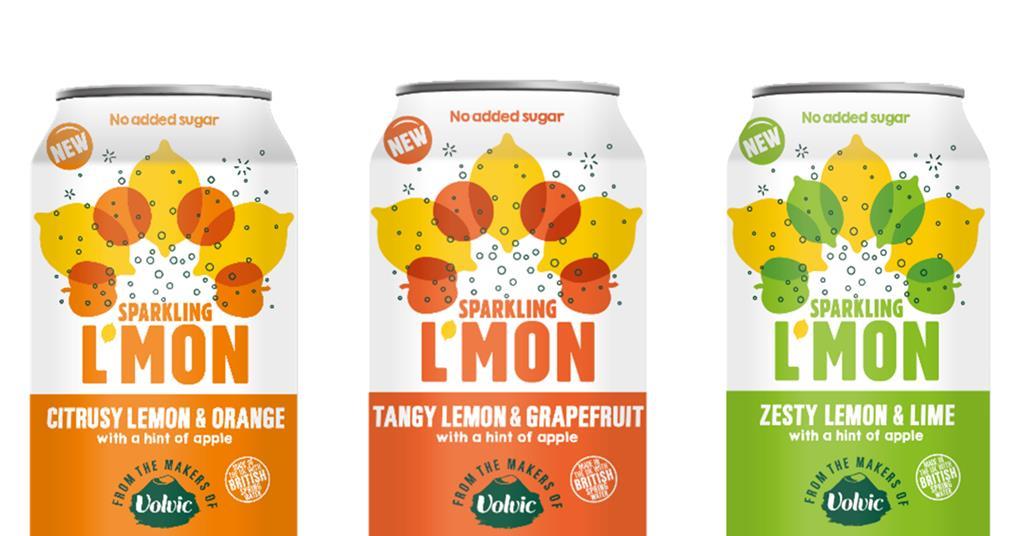 Volvic innovates with new sparkling L'mon drinks | Product News ...