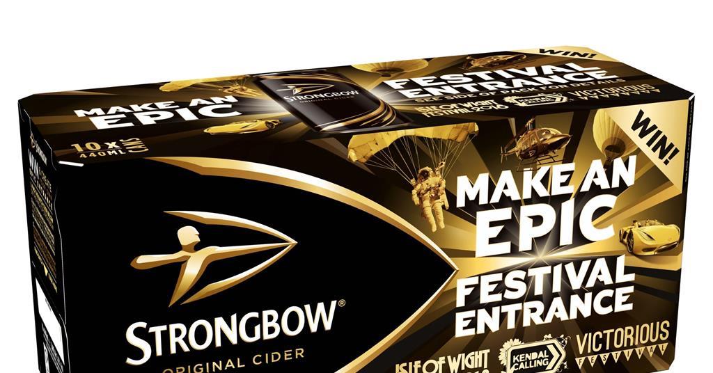 Strongbow gets into festival spirit with on-pack promotion | Product ...