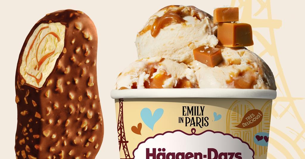Häagen Dazs Launches Limited Emily In Paris Collection Product News