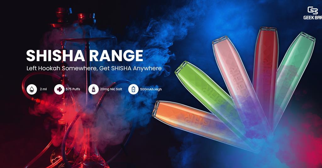 Geek Bar launches shisha vape range | Product News | Convenience Store