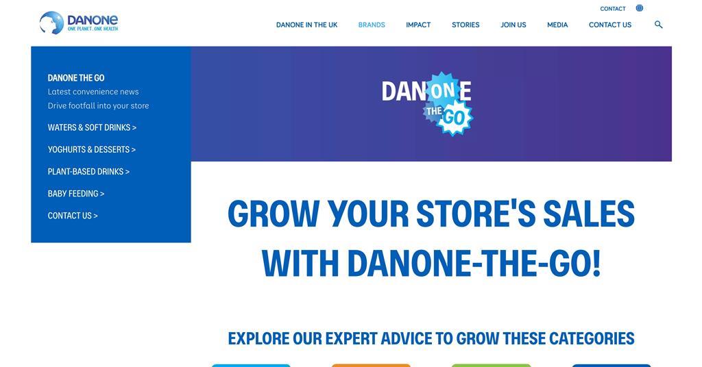 Danone unveils advice website for retailers | Product News ...