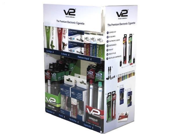 V2 Cigs unveils new display unit for its high-margin range | Product ...