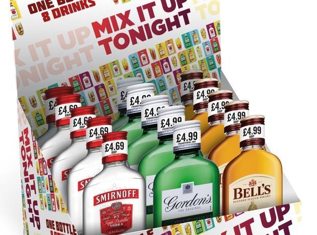 Diageo launches pre-filled 20cl counter top unit | Product News ...