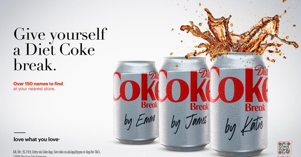 Diet Coke launches personalised cans and bottles into stores | Product ...