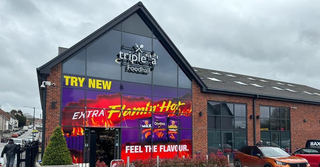 C-stores ignite Extra Flamin’ Hot snack sales with supersized POS | Features and analysis ...