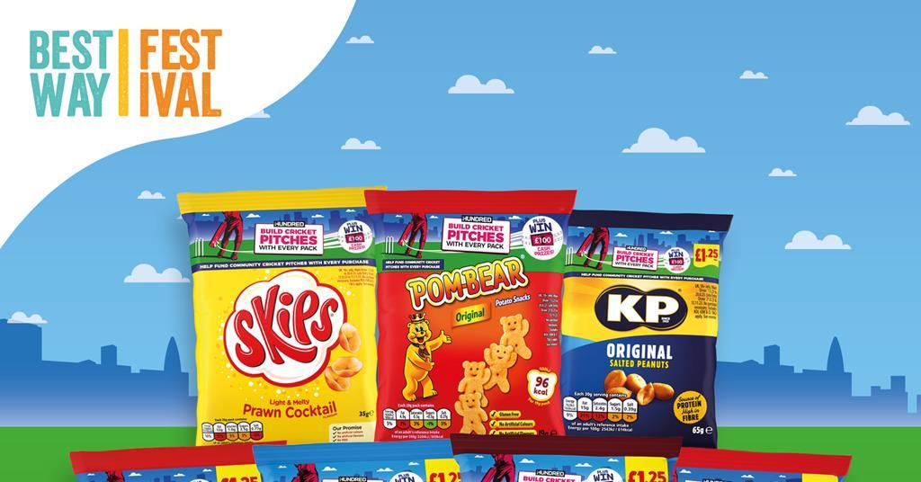 KP Snacks teams up with Bestway for The Hundred promotion | Product ...