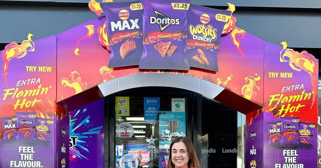 C-stores ignite Extra Flamin’ Hot snack sales with supersized POS ...