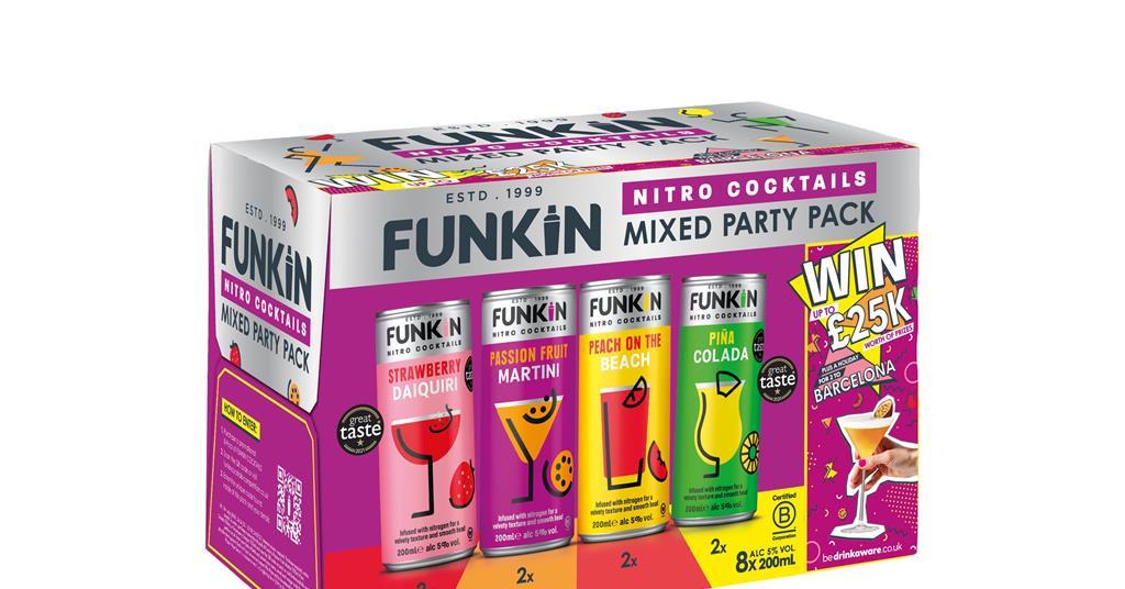 Funkin Cocktails serves up on-pack promotion to mark 25th birthday ...