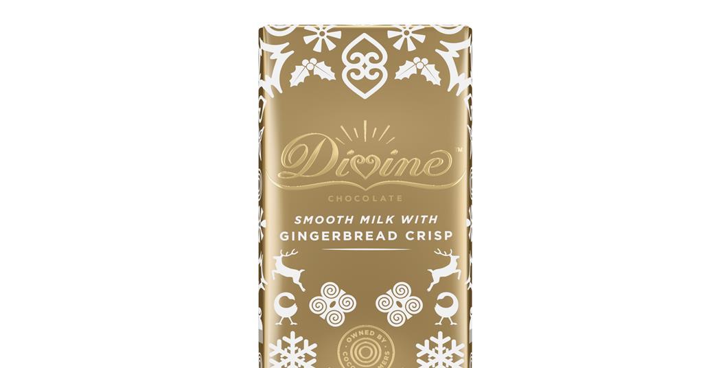 Divine Chocolate launches gingerbread flavoured bars | Product News ...