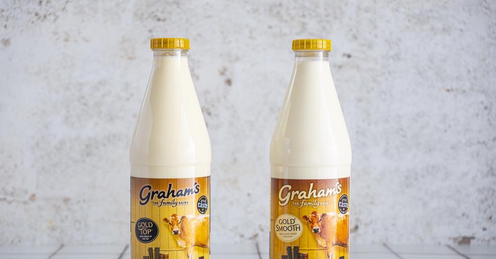 Gold Top Jersey Milk is to return from Scotland’s Graham’s Family Dairy ...