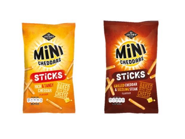 Jacob’s Mini Cheddars Stick launched by Pladis | Product News ...