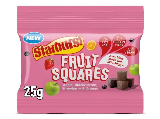 HFSS-compliant Starburst Fruit Squares launched by Mars Wrigley ...