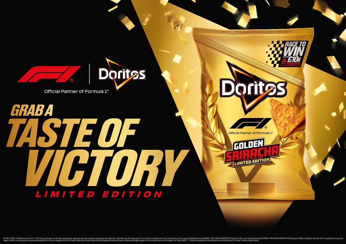 Doritos has teamed up with Formula 1 to launch a limited edition Golden ...