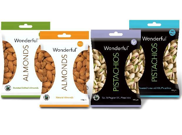 Wonderful Brands increases its nut range pack sizes | Product News ...