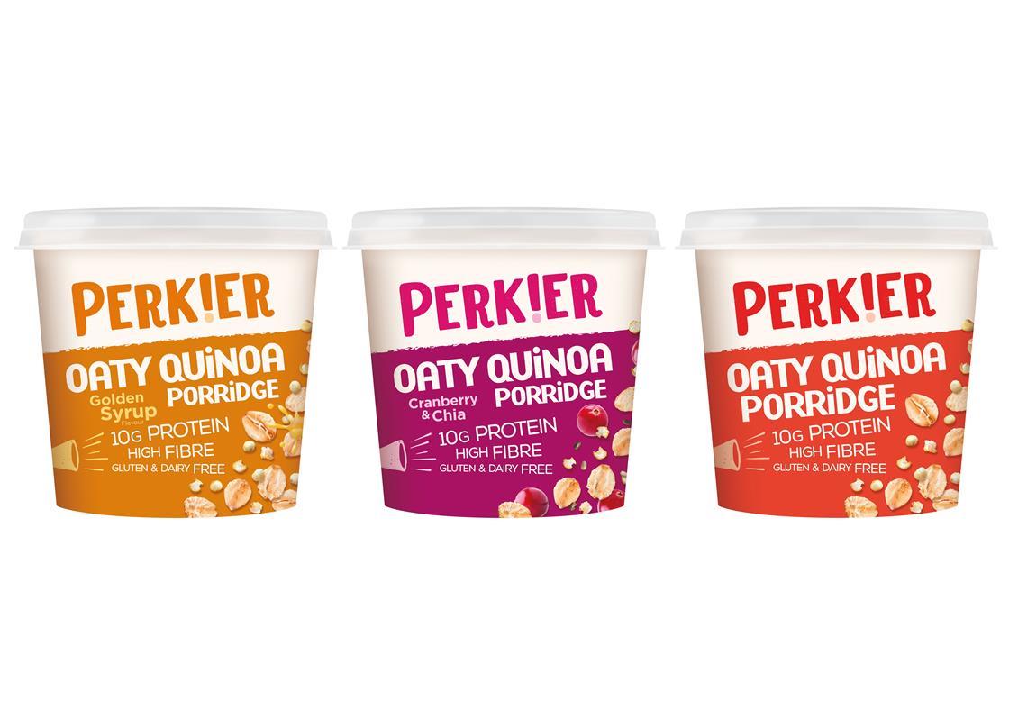 Perkier rolls out vegan protein porridge pots | Product News ...