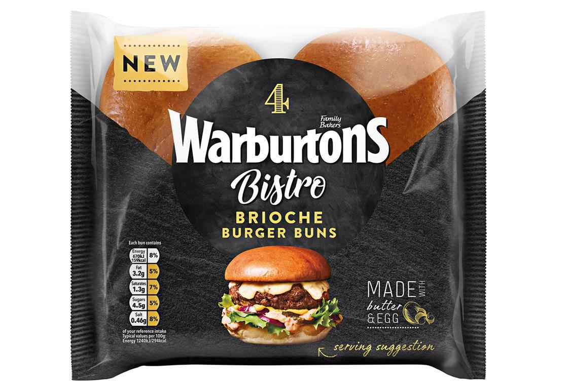 Warburtons reveals Brioche Buns and footy-theme packs | Product News ...