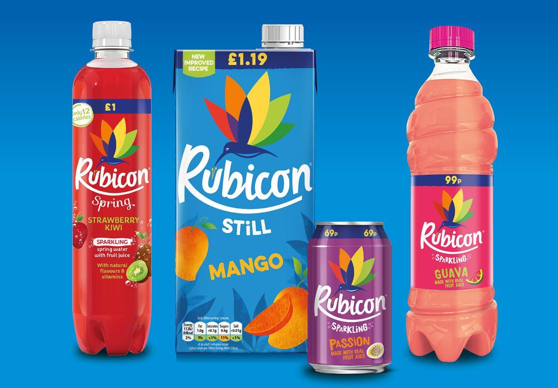Rubicon unveils new pack design and taste for still range | Product ...