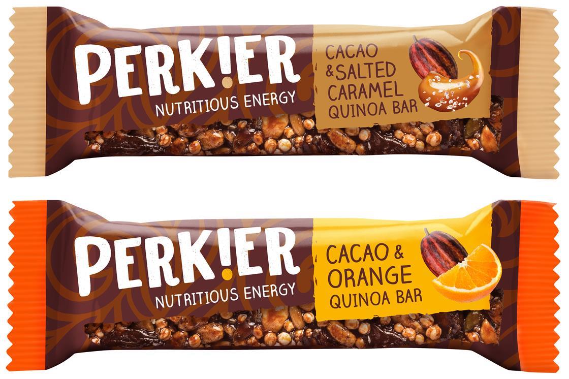 Perkier adds new quinoa bars to snacking portfolio | Product News ...