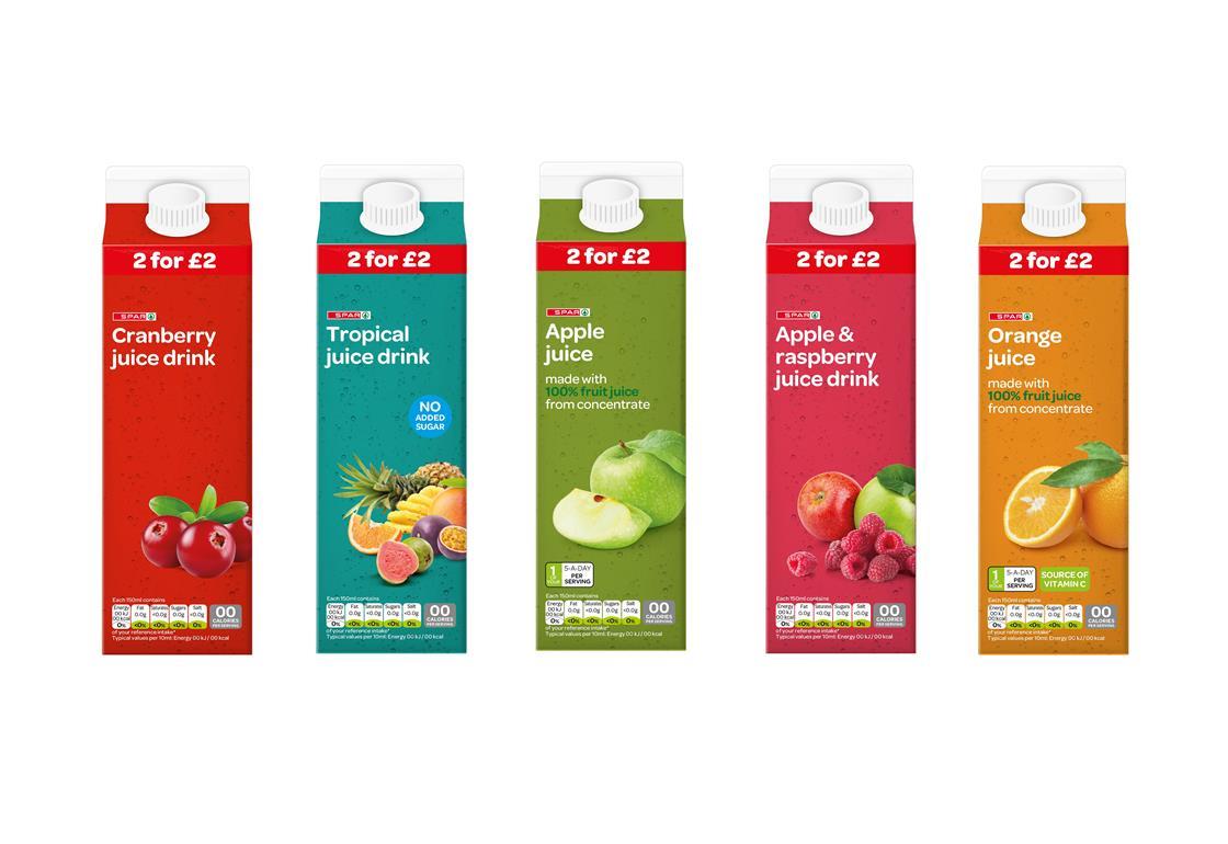 Revamped packaging for Spar fruit juices | Product News | Convenience Store