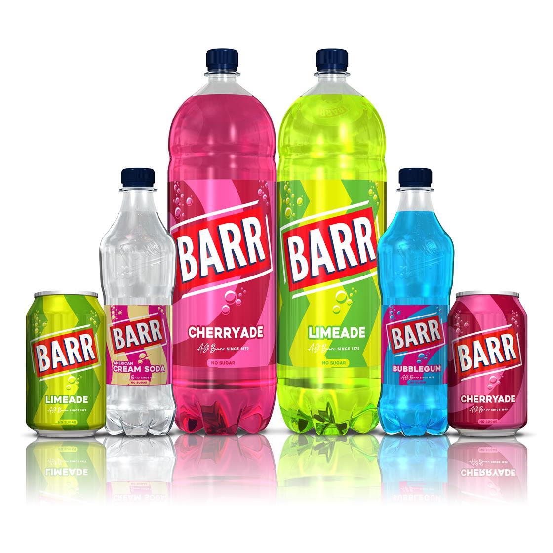 Barr Family Range soft drinks get a new look | Product News ...