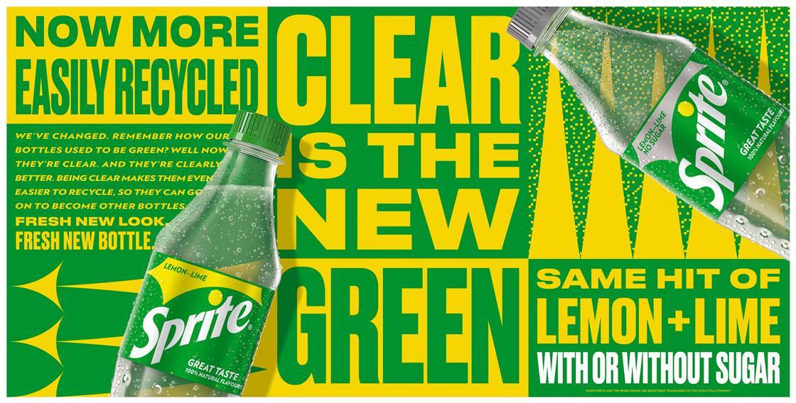 Sprite promotes redesign with ‘green’ campaign | Product News ...