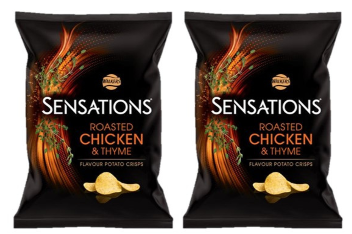 Walkers says it is making Sensations Roasted Chicken & Thyme flavour ...