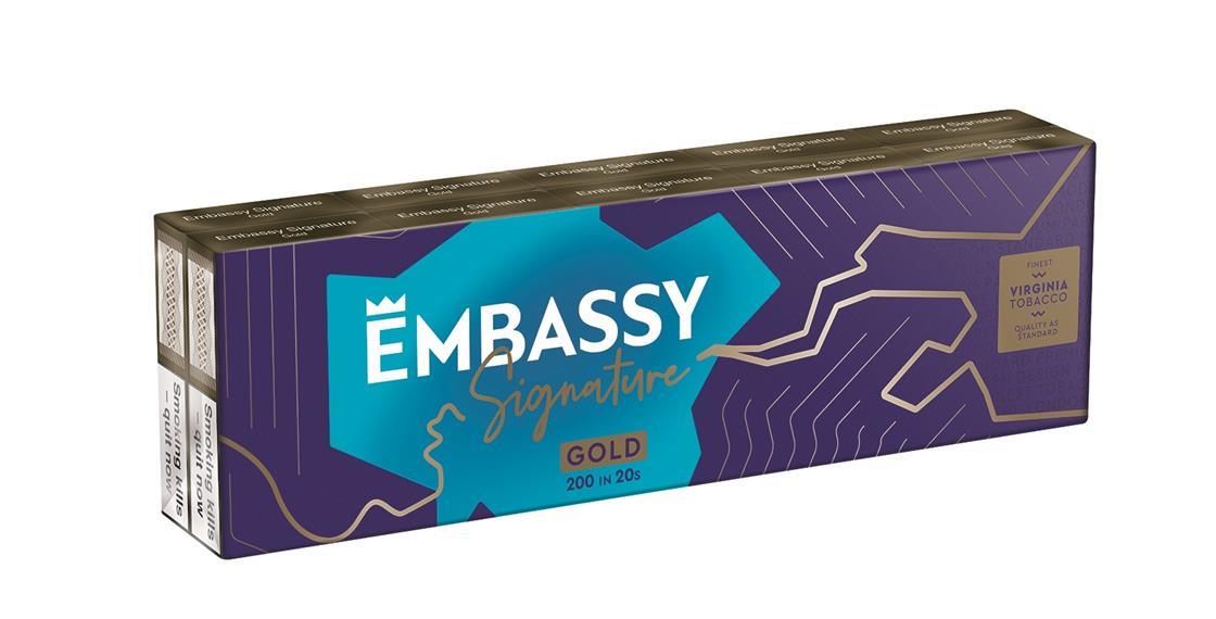 Imperial Tobacco launches new Embassy Signature range | Product News ...