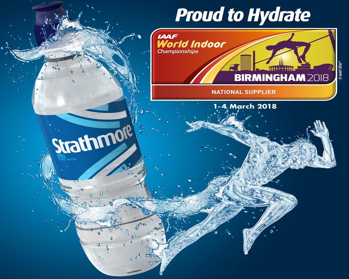 Strathmore Water named official sponsor of World Indoor Championships ...
