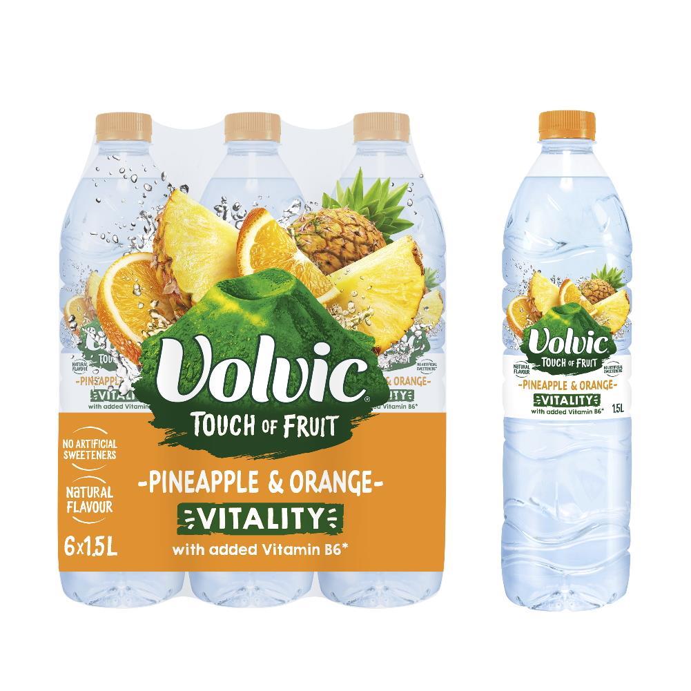Volvic Touch of Fruit reveals first added vitamin flavour | Product ...