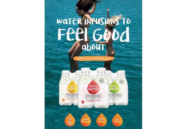 Feel Good Drinks sends 100 women skinny dipping | Product News ...