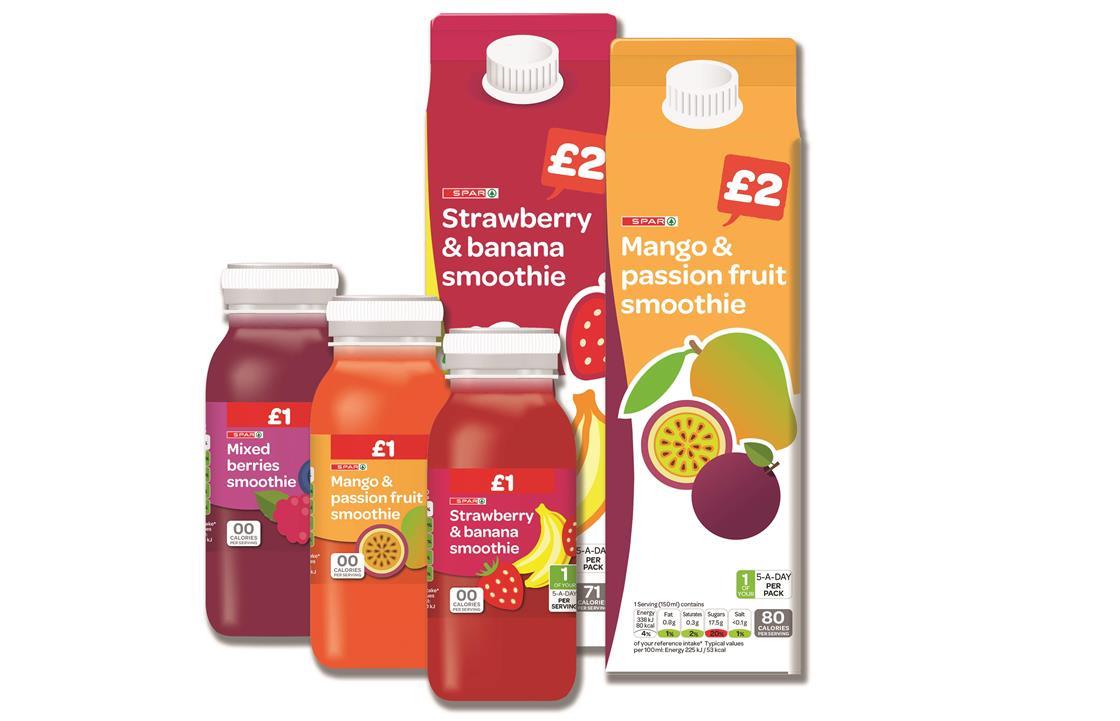 Spar juices and smoothies relaunched | Product News | Convenience Store