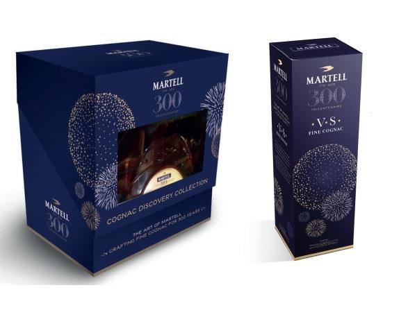 Luxury gift boxes celebrate Martell Cognac's 300th anniversary ...