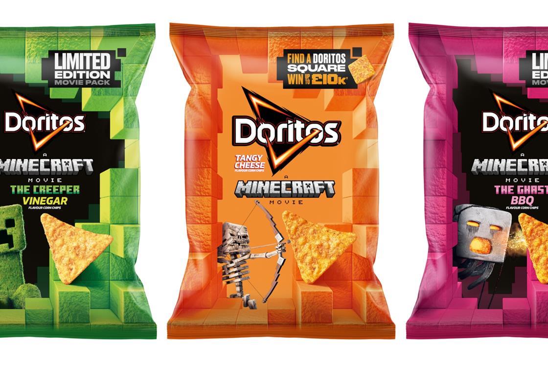 Doritos goes all-out square for Minecraft tie-in with new packs ...