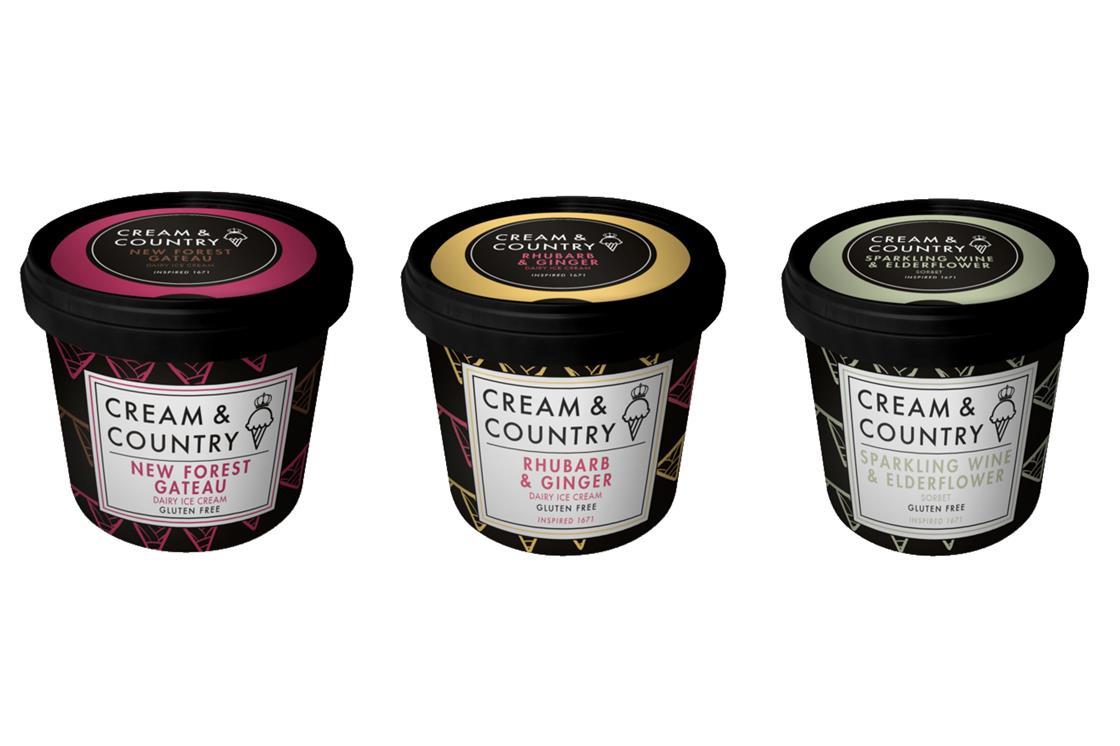 Cream & Country ice cream inspired by British flavours | Product News ...