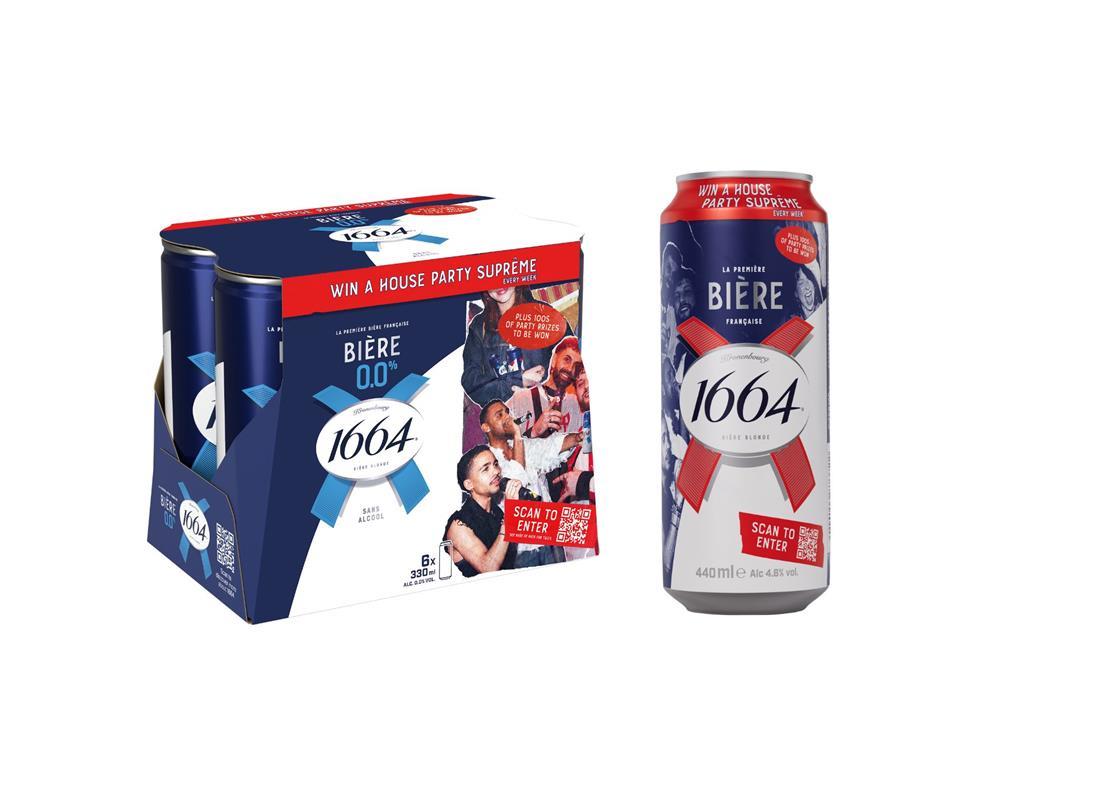 1664 Bière launches on-pack promotion until May | Convenience Store
