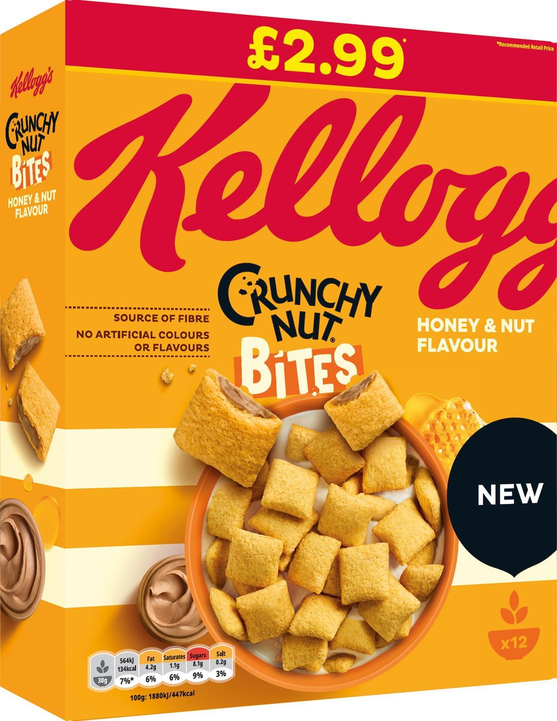 Kellogg’s releases Crunchy Nut Bites cereal | Product News ...