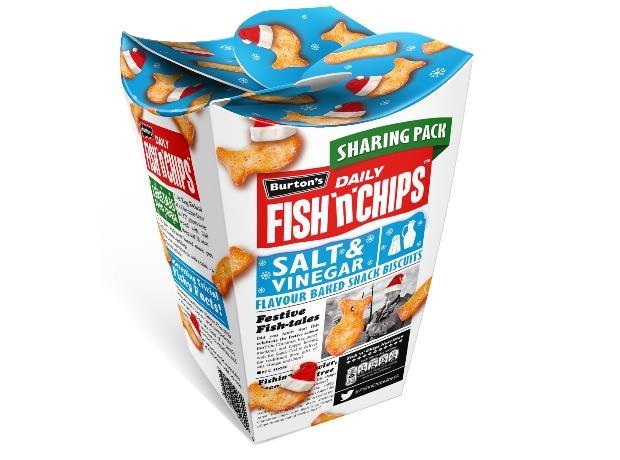 Burton's launches new festive Fish 'n' Chips | Product News ...
