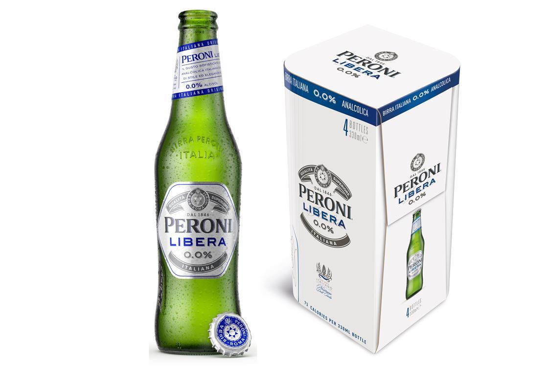 Peroni enters alcohol-free market with 0% beer | Product News ...