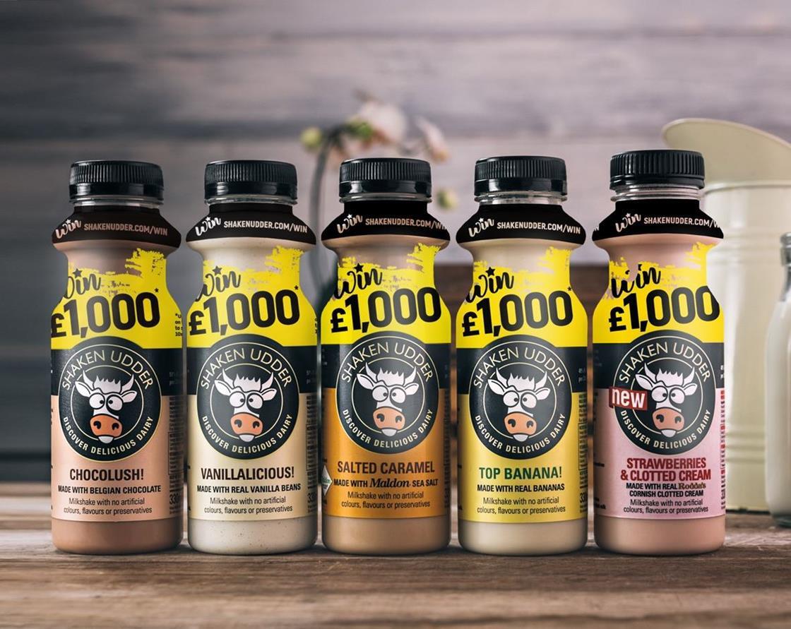 Milkshake fans win £1000 with Shaken Udder | Product News | Convenience ...