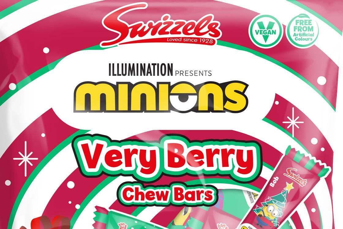 Swizzels unwraps Minions Very Berry Chew Bars for Christmas | Product ...