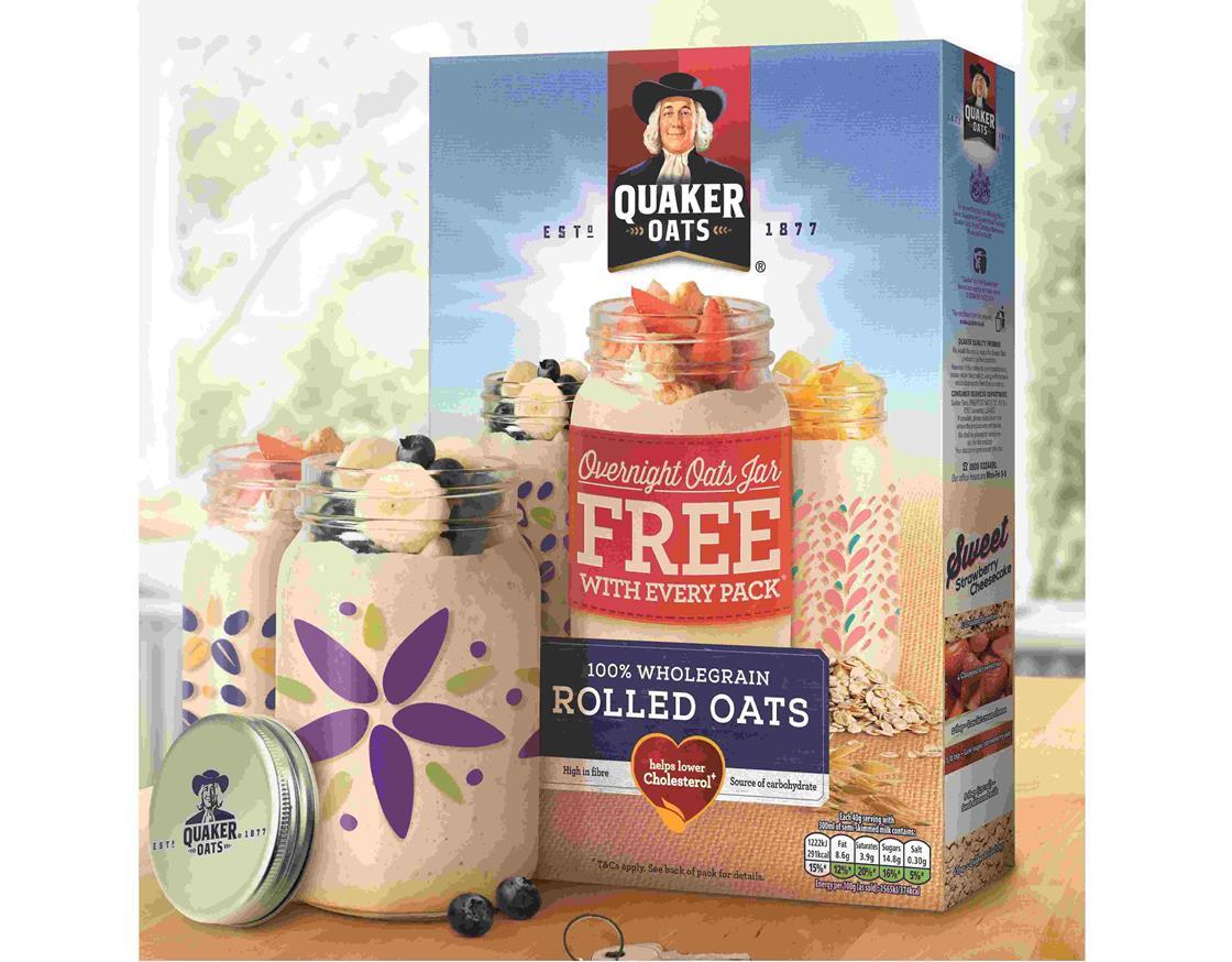 Quaker gives away overnight oats jars | Product News | Convenience Store