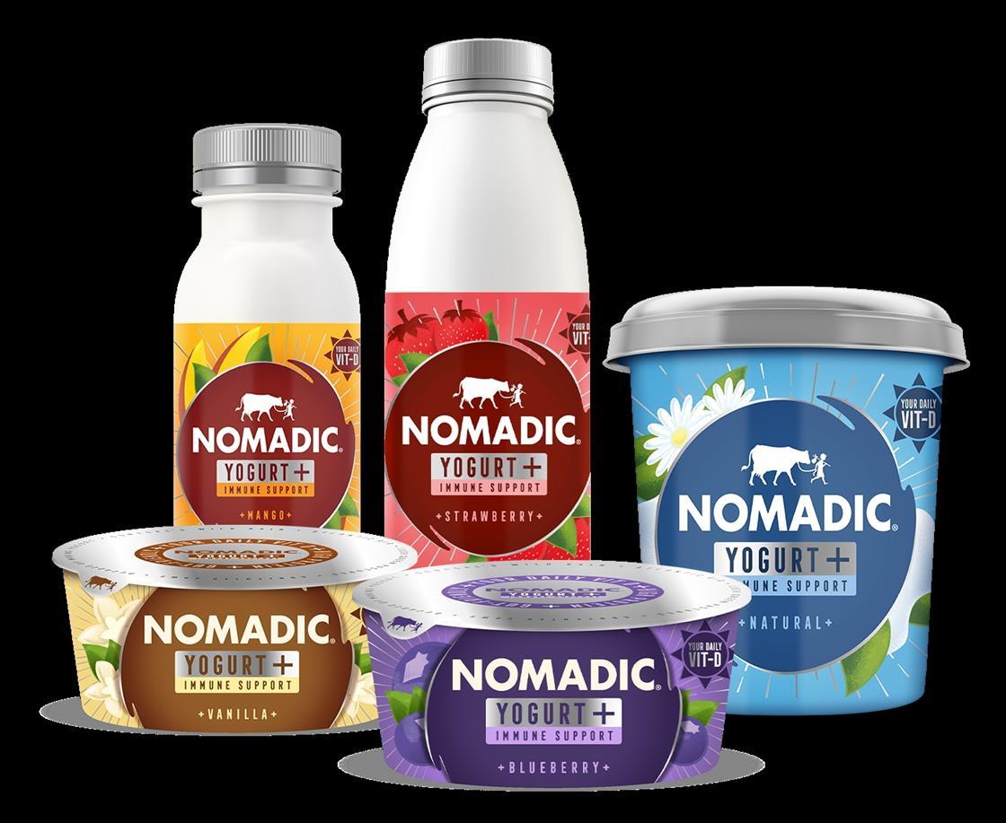 Nomadic Dairy rolls out vitamin D boosted Yogurt+ | Product News ...