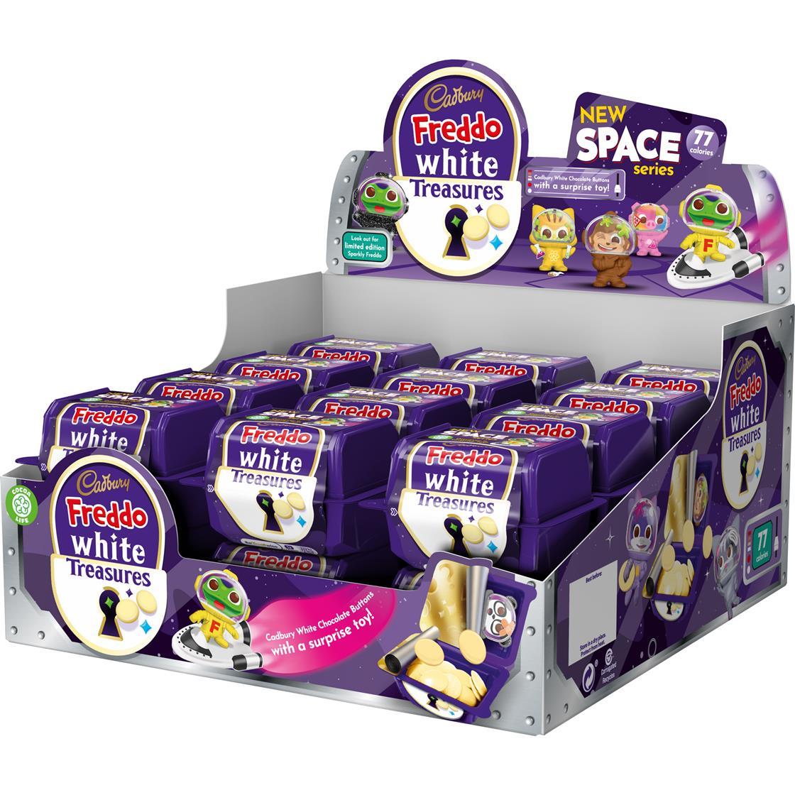 Freddo Treasures brand extended with space theme and white chocolate ...